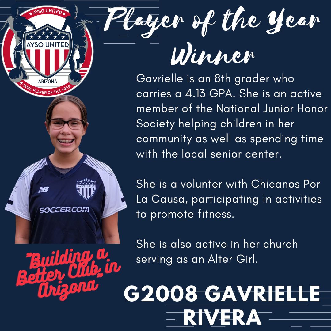 Gavrielle Rivera Named 2022-2023 Junior Female Player of the Year ...